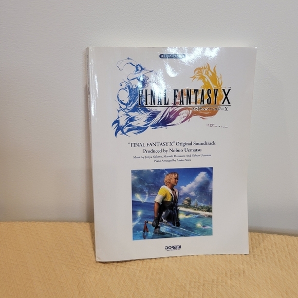 Other | Rare Final Fantasy X Original Piano Sheet Music In Japanese ...